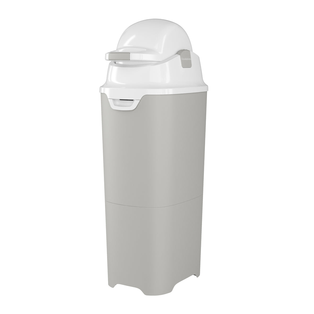 Foundations Tall Diaper Pail – Odor-Locking Nursery Diaper Bin — Goldtex