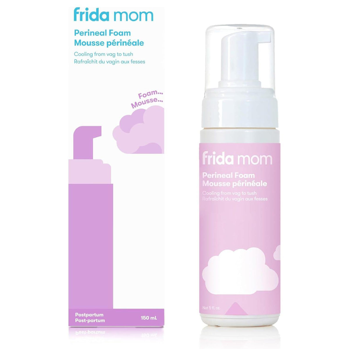 Frida Mom Perineal Healing Foam for Postpartum Care - 5 Fl. Oz. (150ml ...