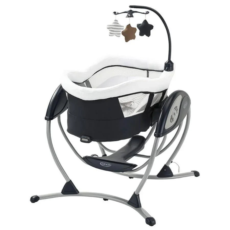 Graco DuoGlider Gliding Swing – Swing & Rocker in One | Goldtex
