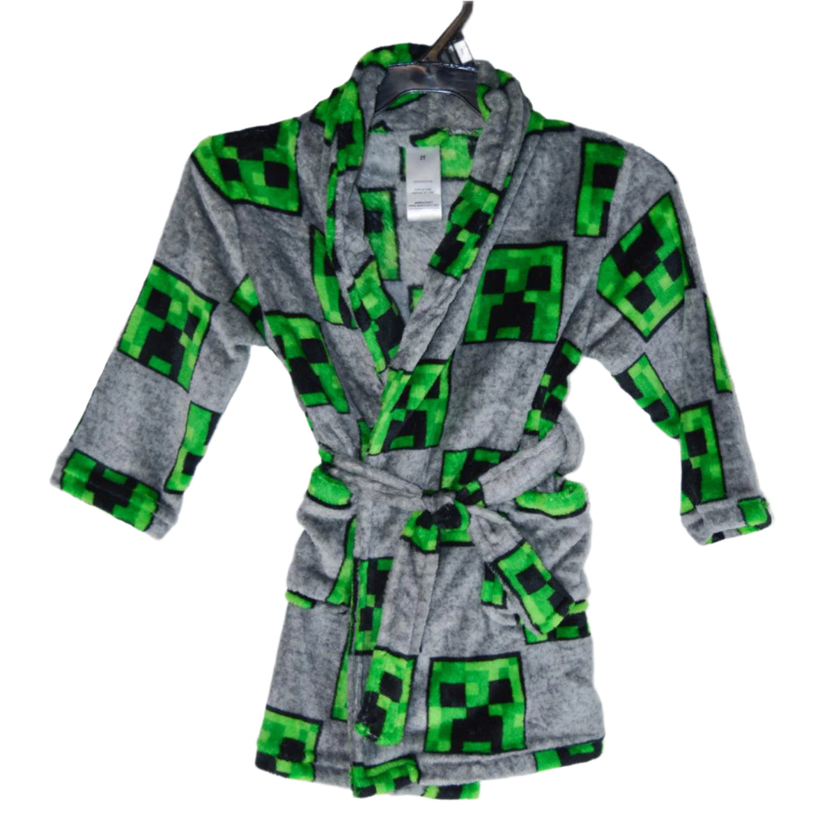 Minecraft Children's Fleece Bath Robe - 2T to 6x — Goldtex